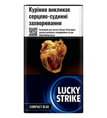 Сигарети Lucky Strike Demi Compact Blue (Лакі Страйк Блу) Купити в ...